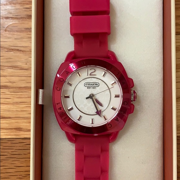 Coach | Accessories | Coach Watch New With Tag Pink | Poshmark